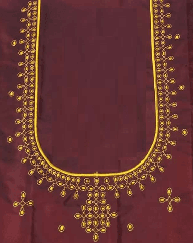 computer design work blouse